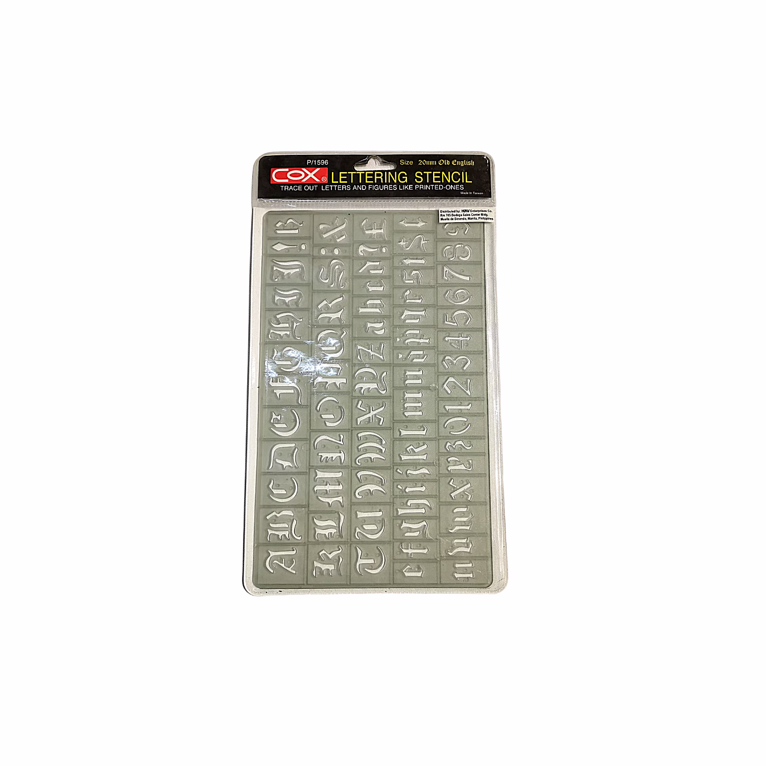 Cox Lettering Guide - | NCCC Online Store