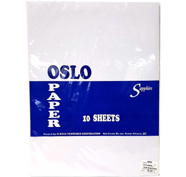 Oslo Paper 10'S - | NCCC Online Store