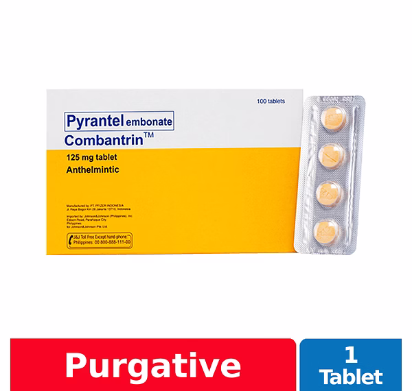 Combantrin 125mg Tablet - | NCCC Online Store