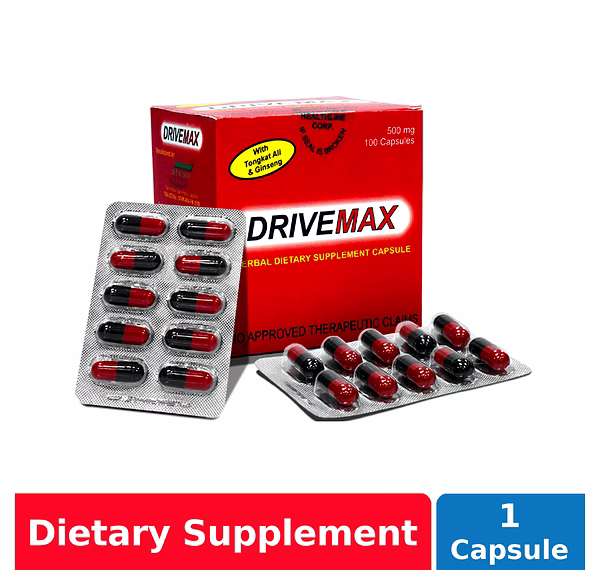 Drivemax 500mg Capsule - | NCCC Online Store