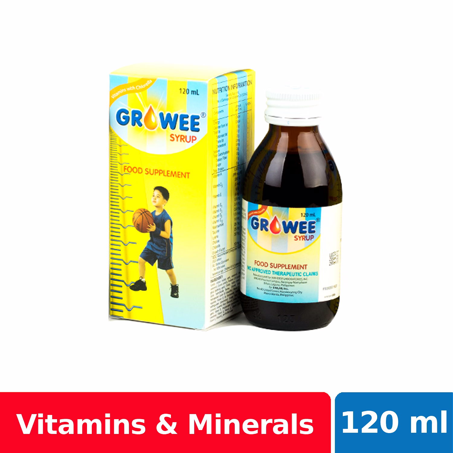 Growee Pedtech 120ml Syrup - | NCCC Online Store