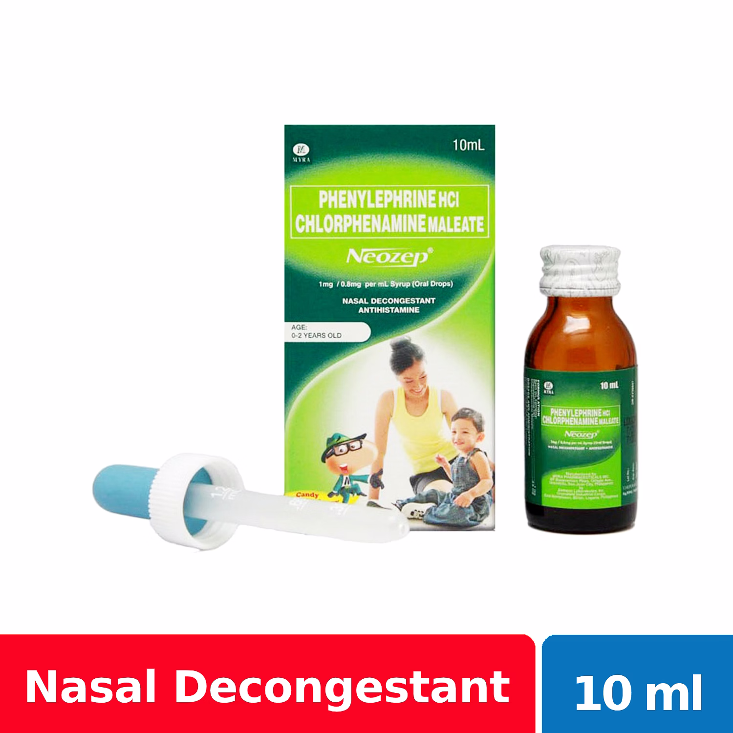 Neozep Ref 10ml Drops - | NCCC Online Store