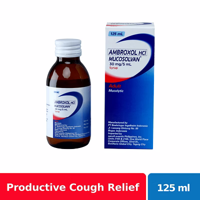 Mucosolvan 30mg/5ml 120ml Adult Syrup - | NCCC Online Store