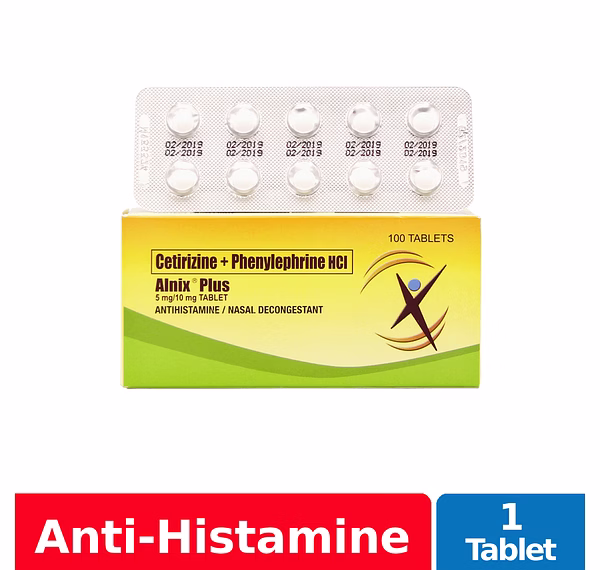 Alnix Plus 5mg/10mg Tablet - | NCCC Online Store