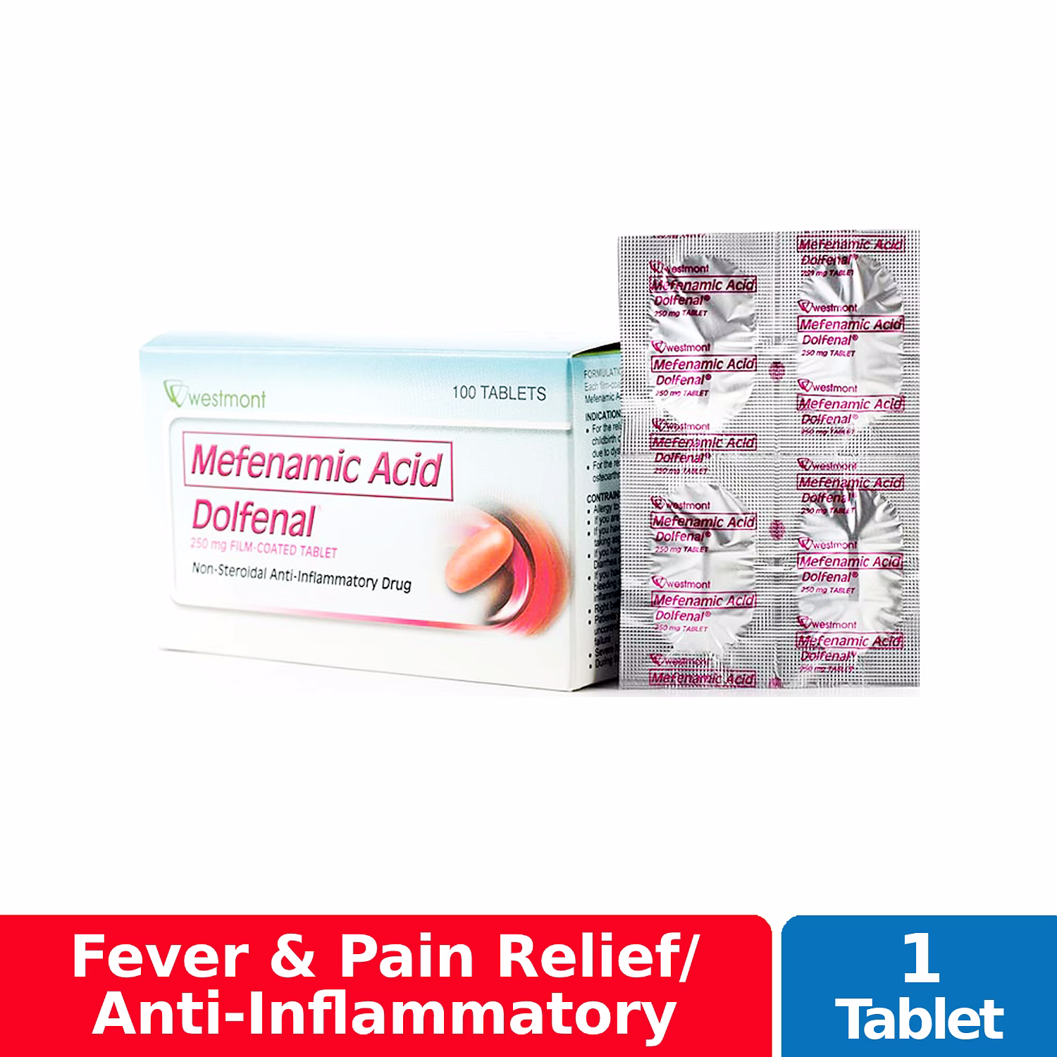 Dolfenal 250mg Tablet - | NCCC Online Store