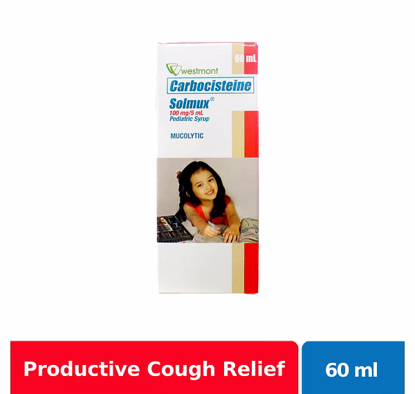 Solmux 100mg 60ml Pediatric Syrup - | NCCC Online Store