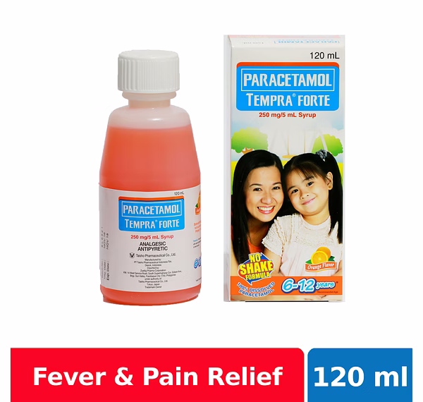 Tempra Forte 120ml Orange Syrup - | NCCC Online Store