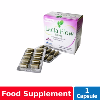Lactaflow 500mg Malunggay Capsule - | NCCC Online Store