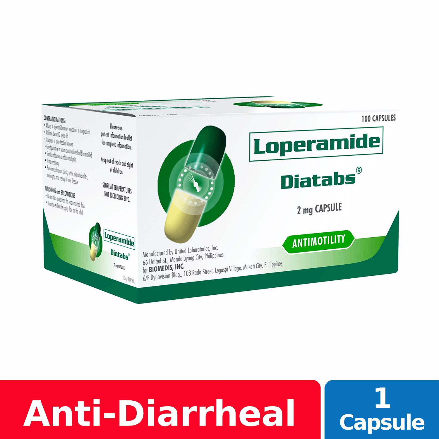 Diatabs R Capsule - | NCCC Online Store