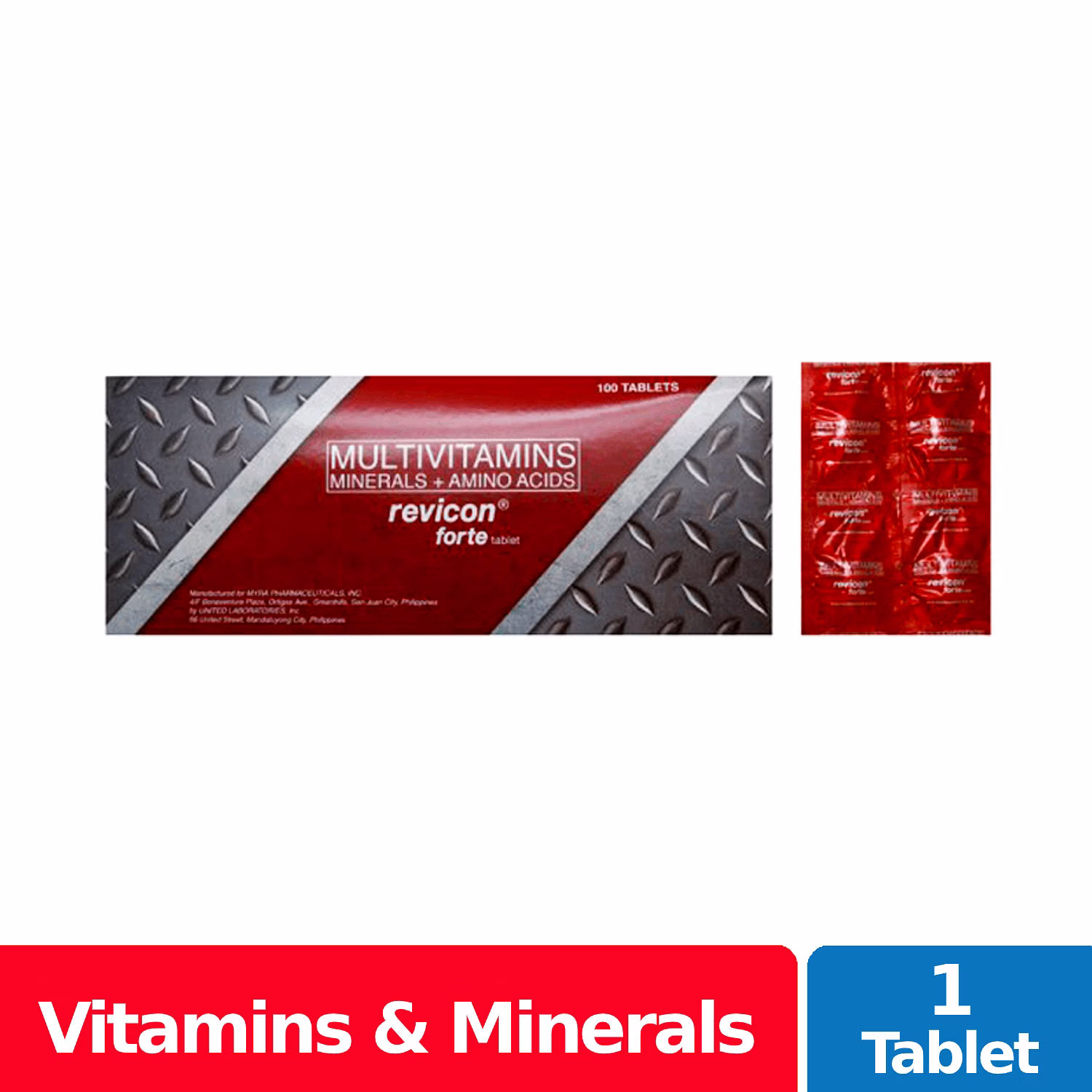 Revicon Forte Tablet - | NCCC Online Store