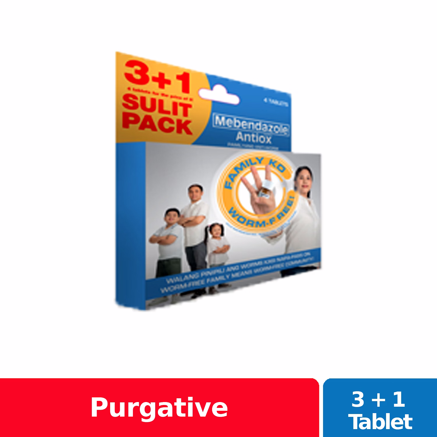 Buy 3+1 Antiox 500mg Choco Tablet Sulit Pack - | NCCC Online Store