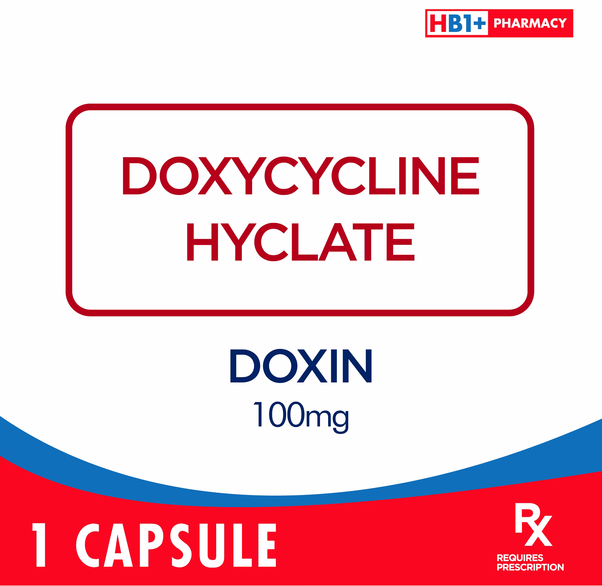 Doxin 100mg Capsule - | NCCC Online Store