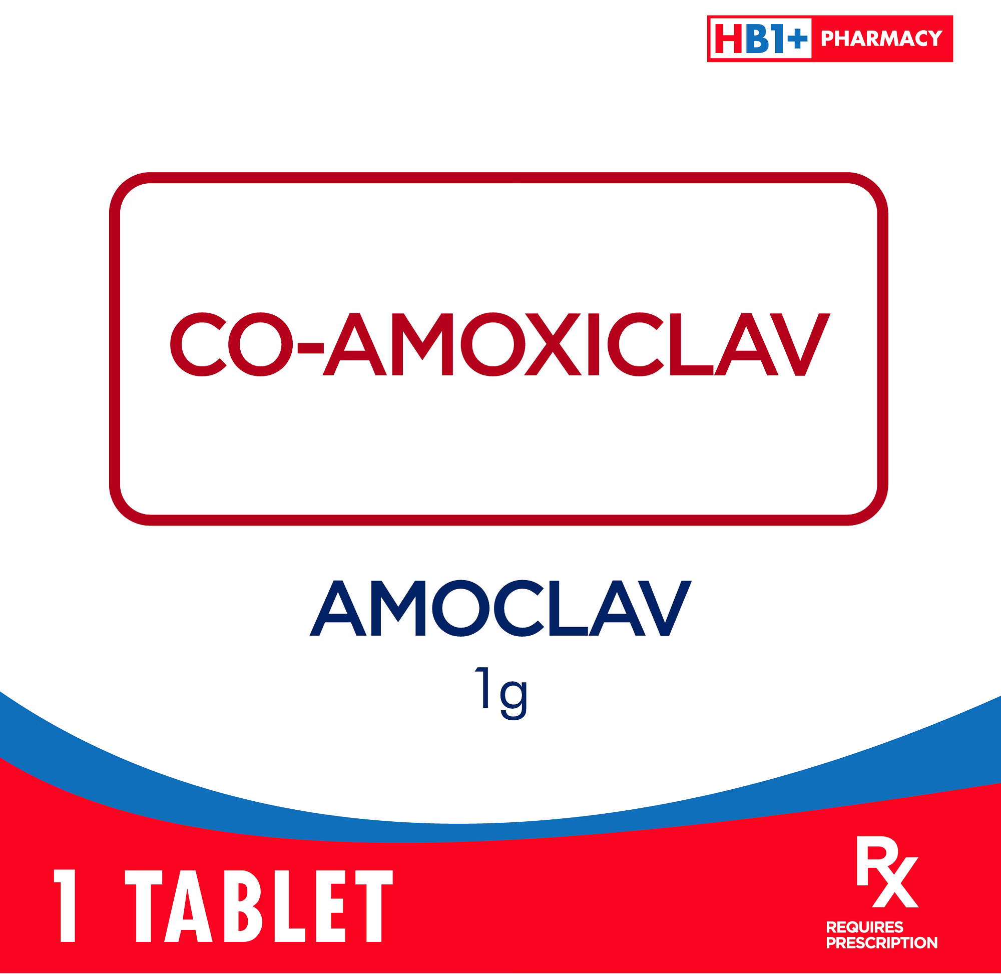 Amoclav 1g Tablet - | NCCC Online Store
