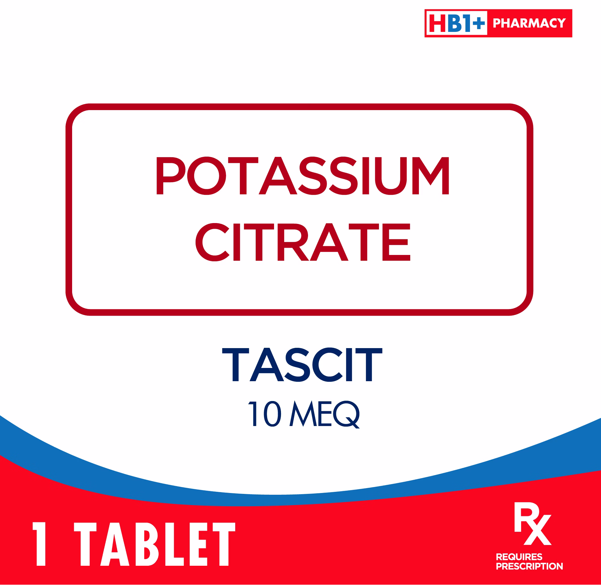 Tascit 10 mEq Tablet - | NCCC Online Store