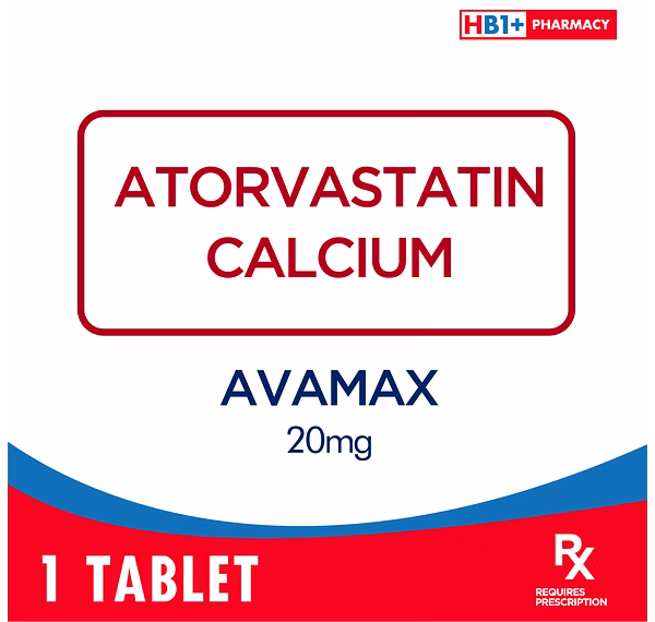 Avamax 20mg Tablet - | NCCC Online Store