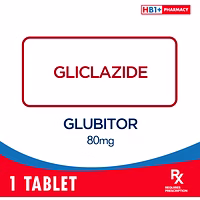 Glubitor 80mg Tablet - | NCCC Online Store