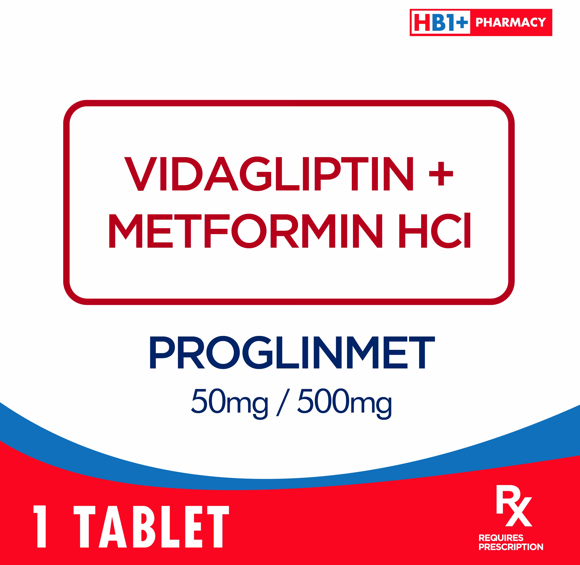 Proglinmet 50mg / 500mg Tablet - | NCCC Online Store