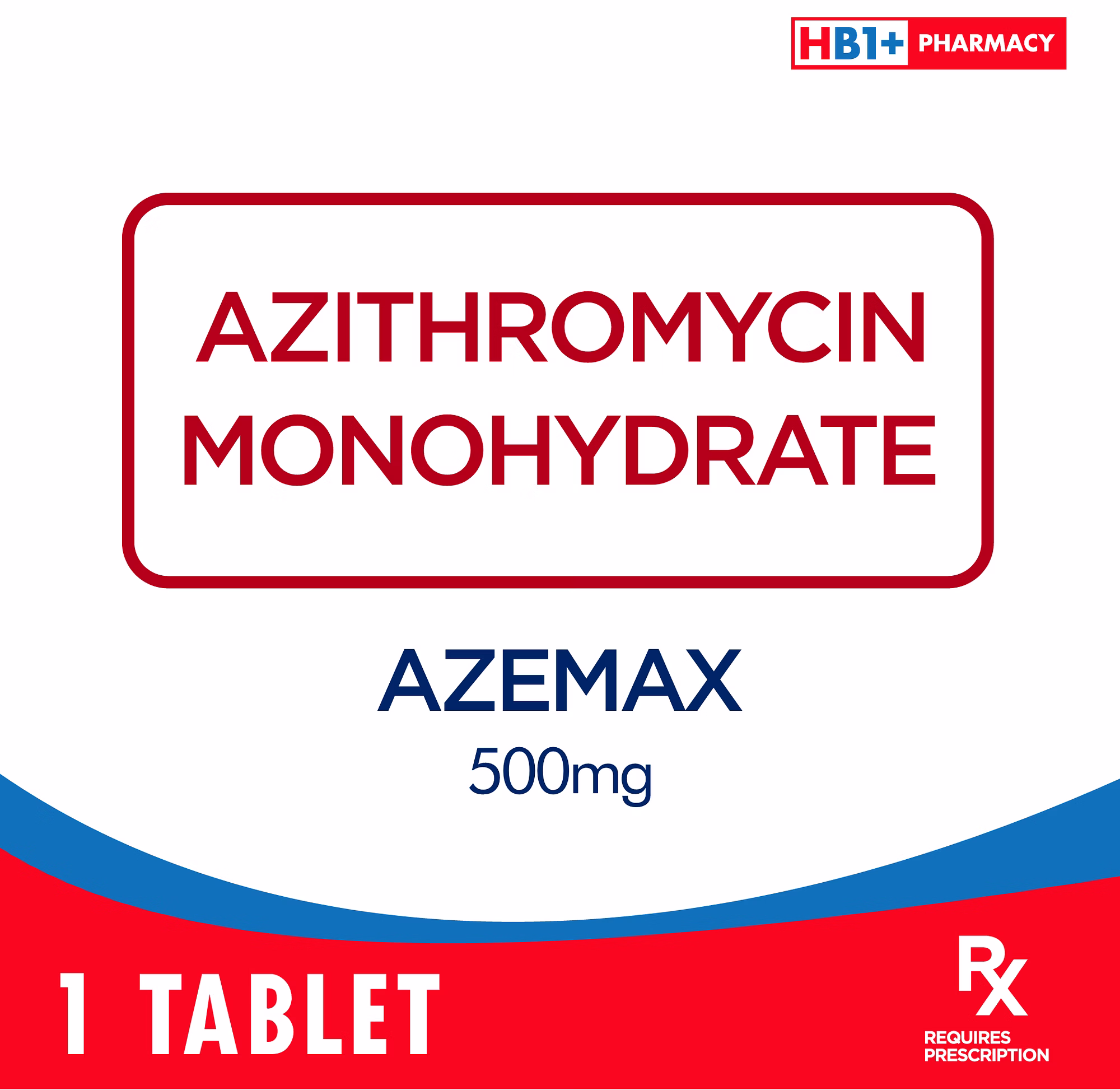 Azemax 500mg Tablet - | NCCC Online Store
