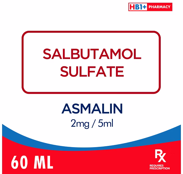 Asmalin 2mg / 5ml 60ml - | NCCC Online Store