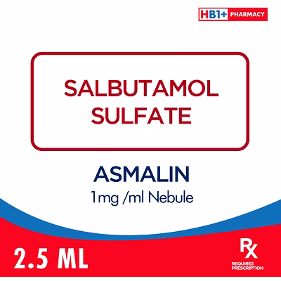 Asmalin 1mg /ml Nebule 2.5ml - | NCCC Online Store
