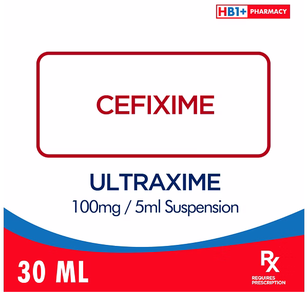 Ultraxime 100mg / 5ml Suspension 30ml - | NCCC Online Store