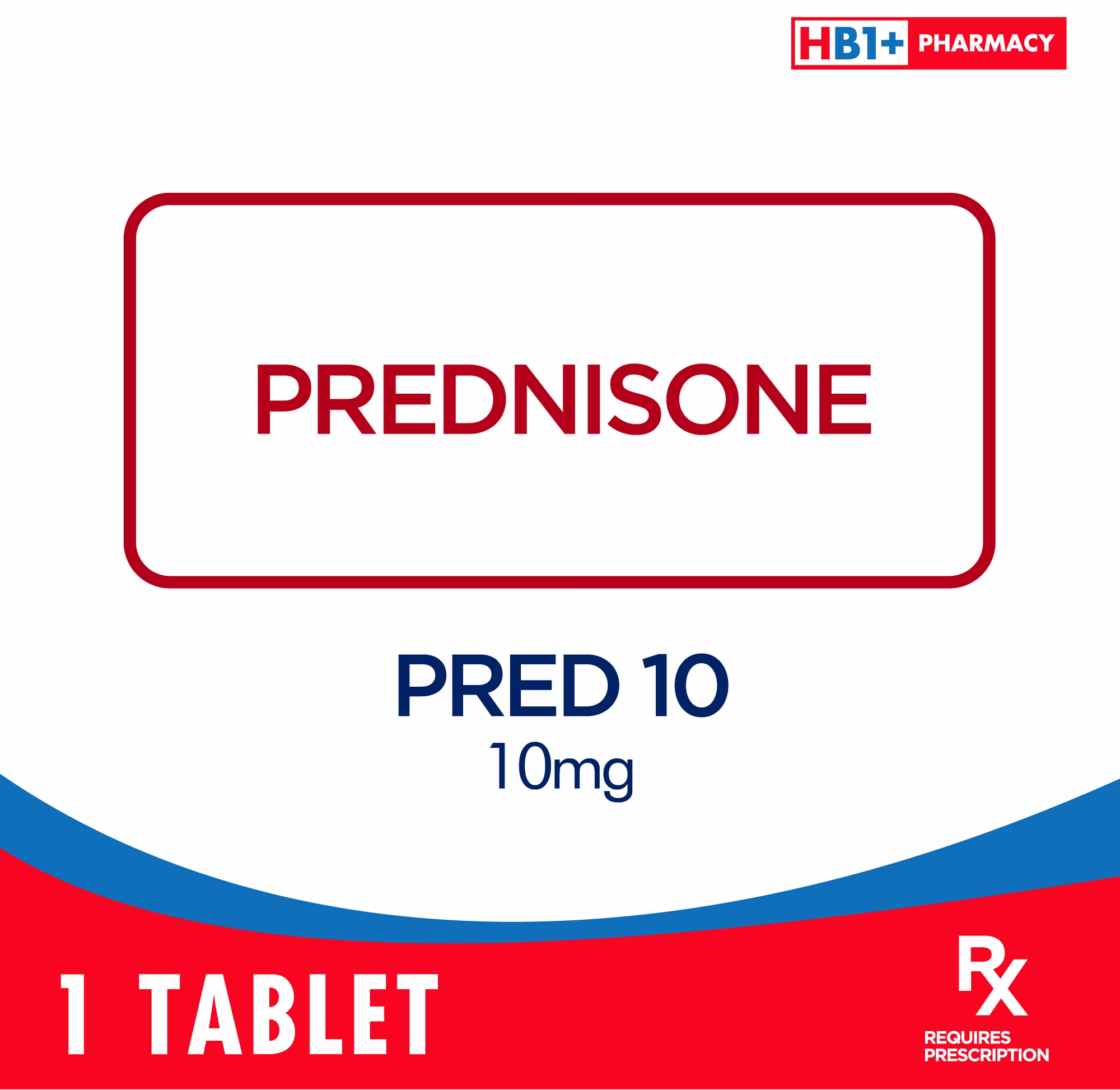 Pred 10 10mg Tablet - | NCCC Online Store