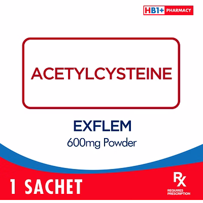 Exflem 600mg Powder Sachet - | NCCC Online Store