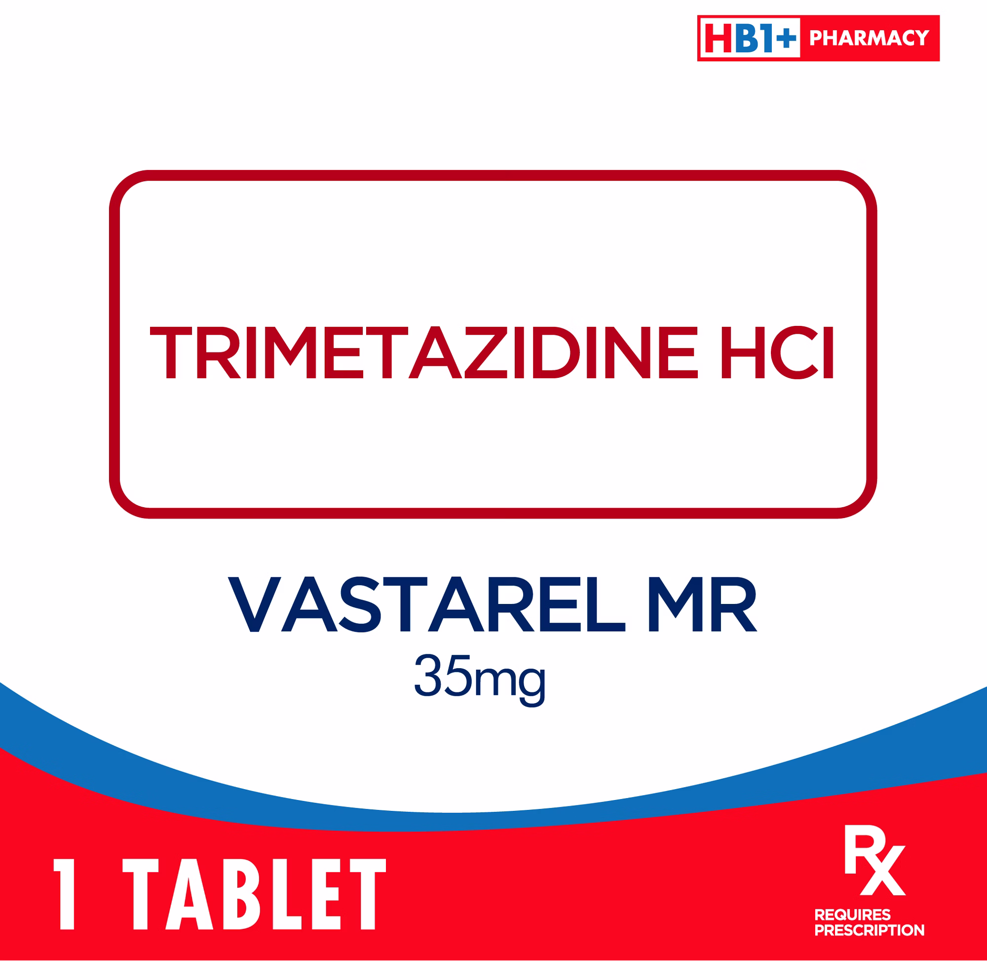 Vastarel Trimetazidine 35mg MR Tab M&D St. Joseph Drug Online