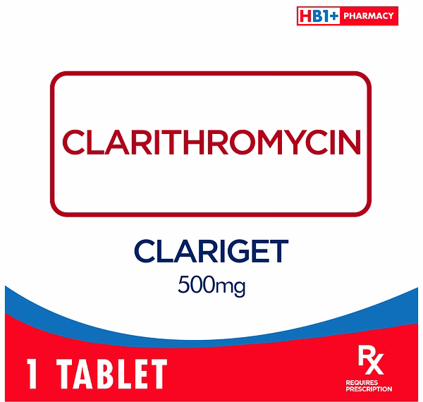 Clariget 500mg Tablet - | NCCC Online Store