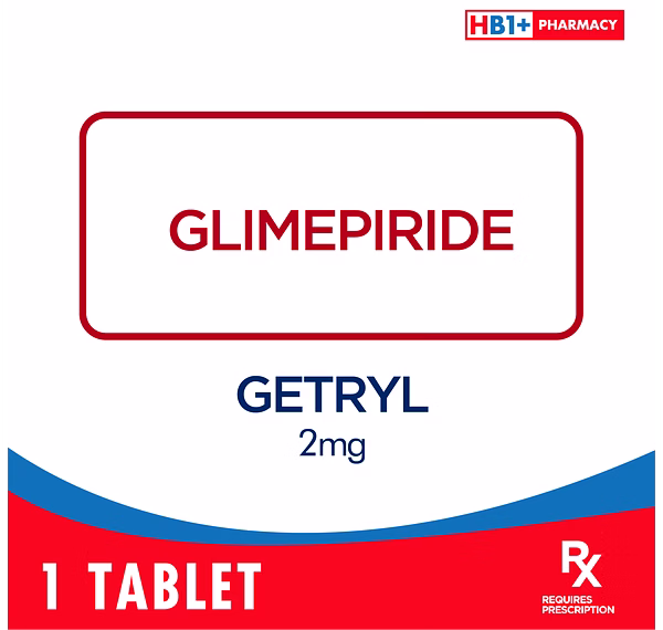 Getryl 2mg Tablet - | NCCC Online Store