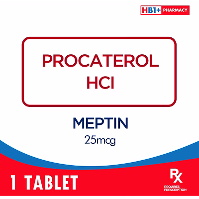 Meptin 25mcg Tablet - | NCCC Online Store
