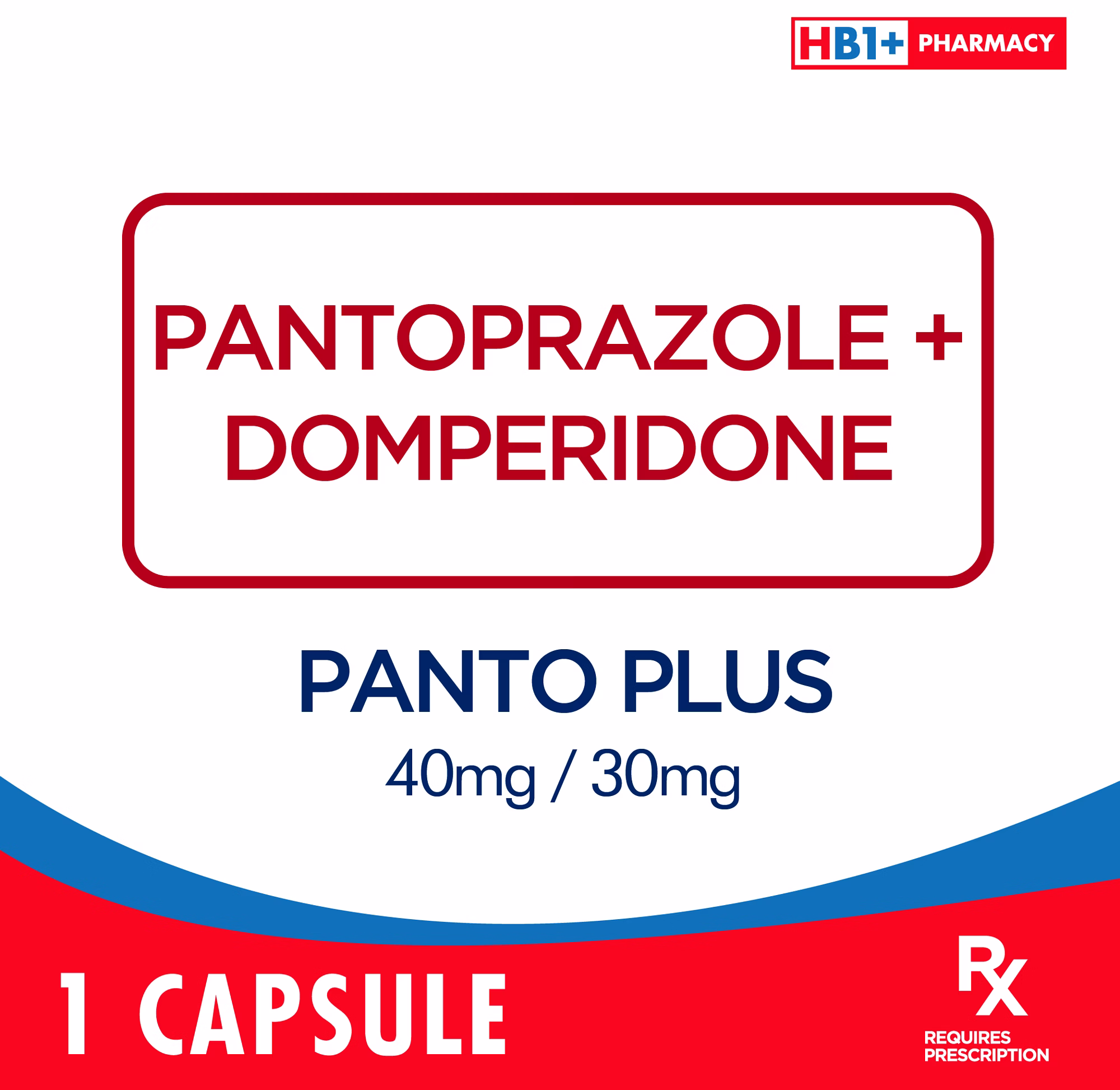Panto Plus 40mg / 30mg Capsule - | NCCC Online Store