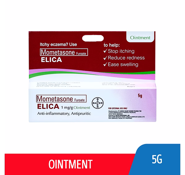 Elica 0.1% Ointment 5g - | NCCC Online Store