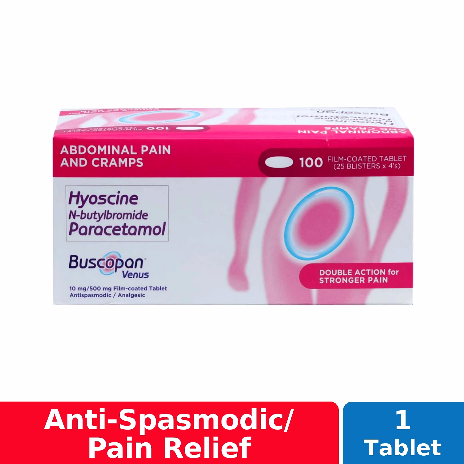 Buscopan Venus 10mg/500mg Tablet - | NCCC Online Store