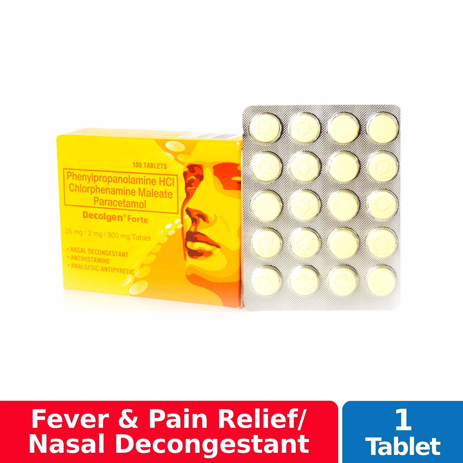 Decolgen Forte PPA Tablet - | NCCC Online Store