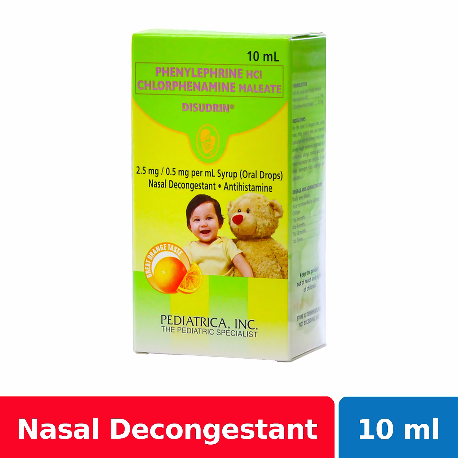 Disudrin Drops 10ml - | NCCC Online Store