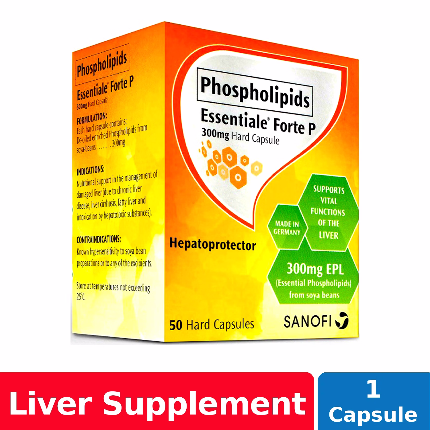 Essentiale Forte P 300mg Capsule - | NCCC Online Store