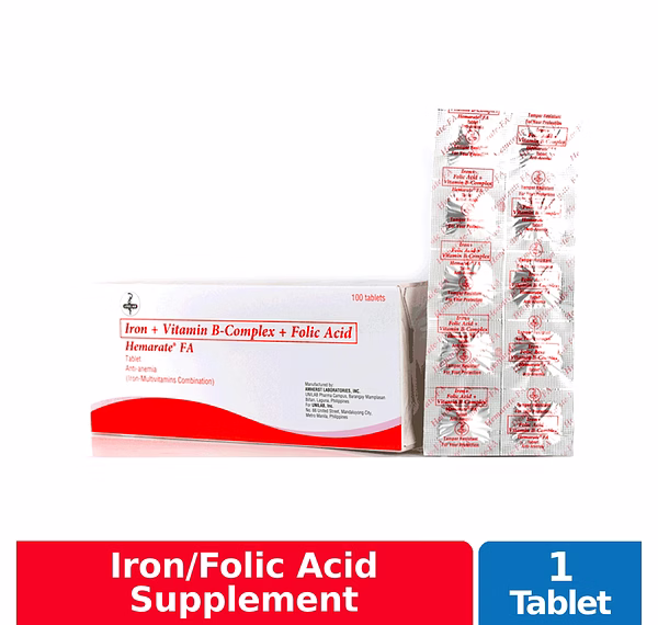 Hemarate Folic Acid Tablet - | NCCC Online Store