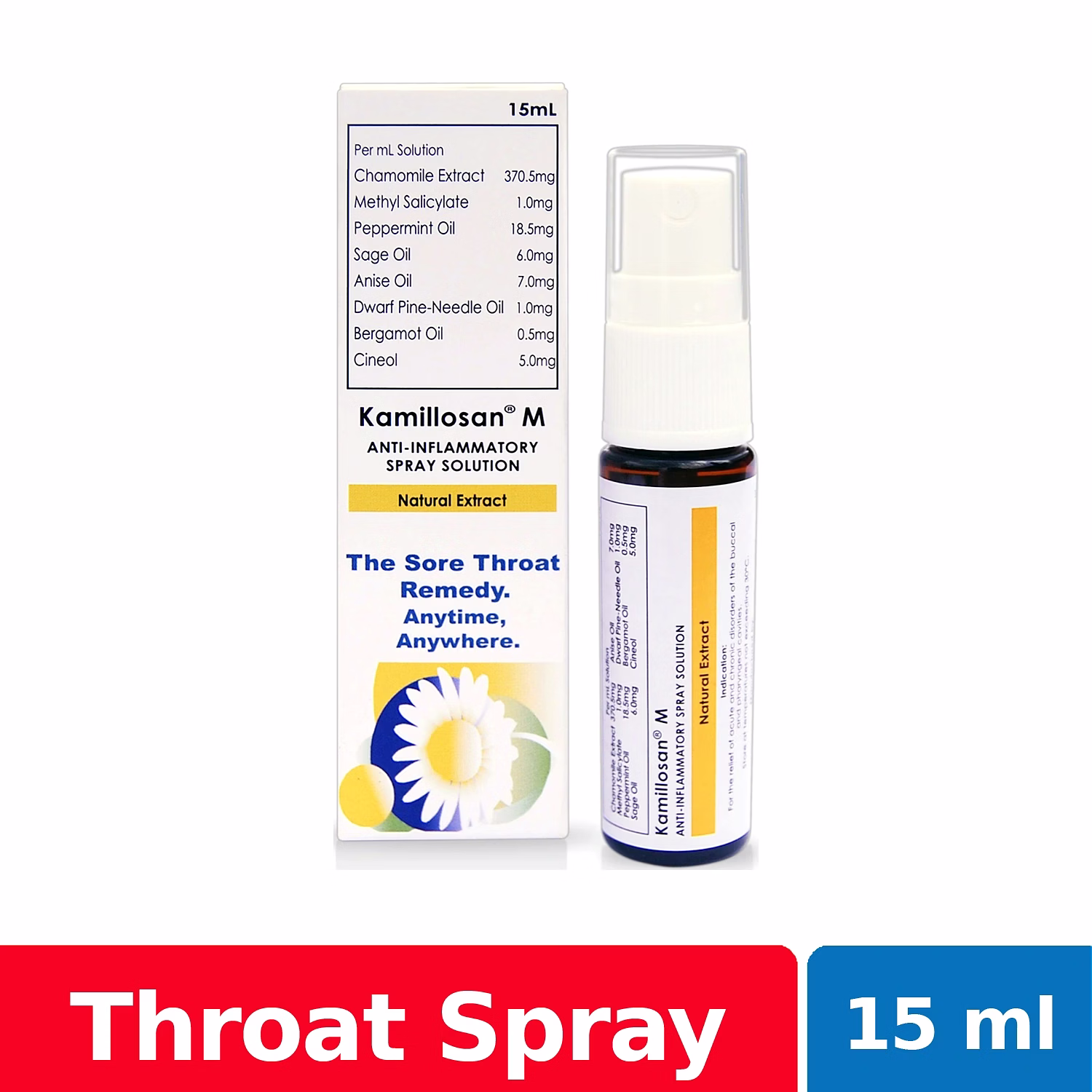 Kamillosan M Spray Solution 15ml - | NCCC Online Store