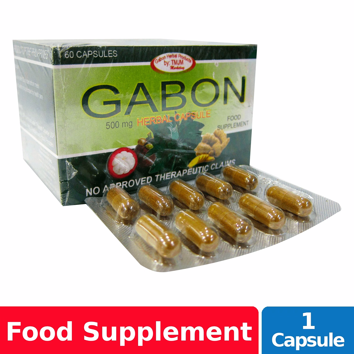 Gabon Herbal Capsule 500mg - | NCCC Online Store
