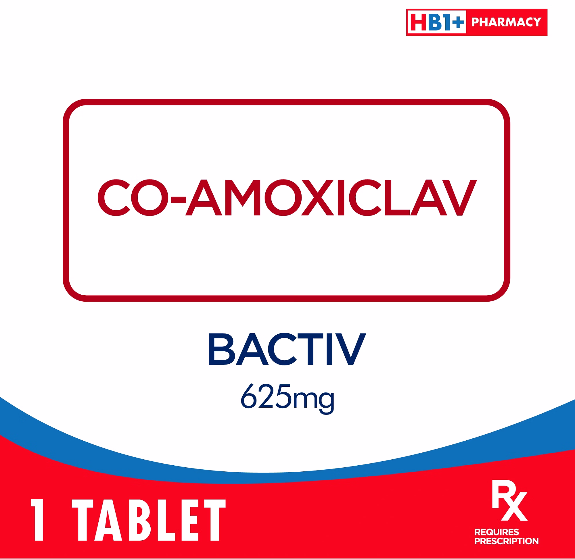 Bactiv 625mg Tablet - | NCCC Online Store