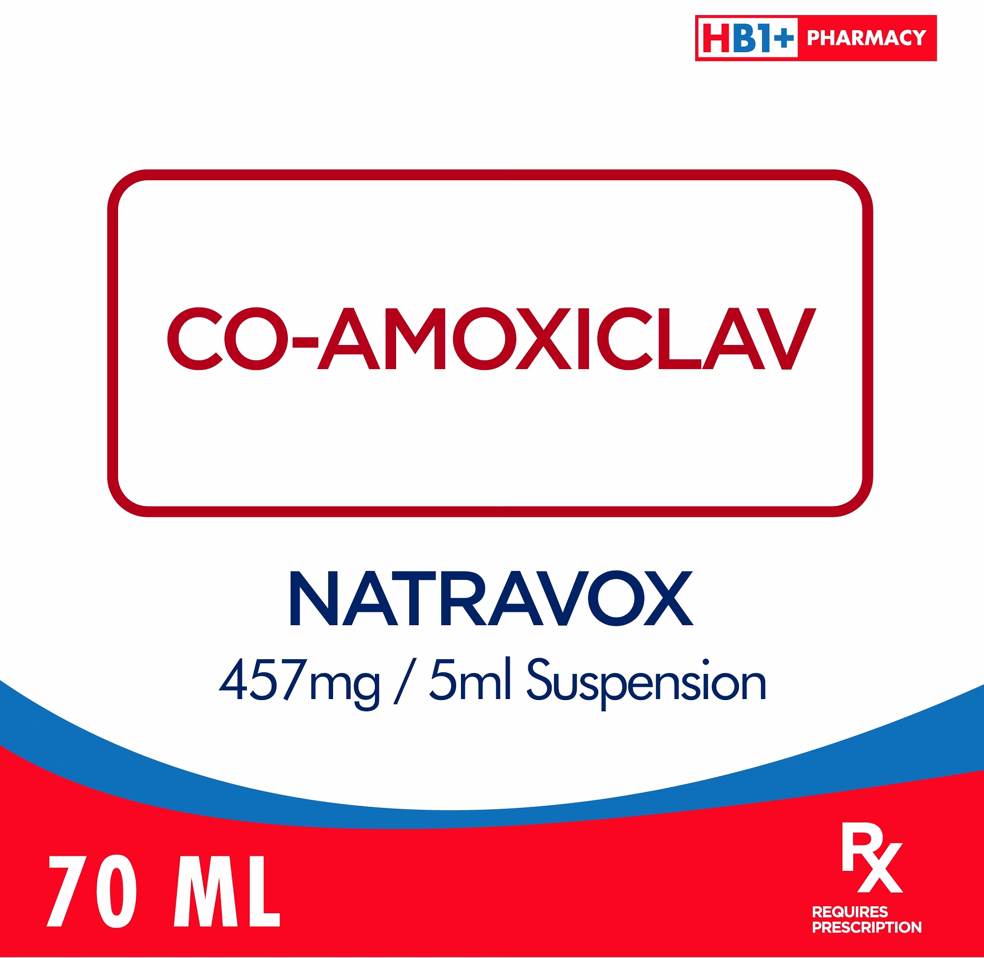 Natravox 457mg / 5ml Suspension 70ml - | NCCC Online Store