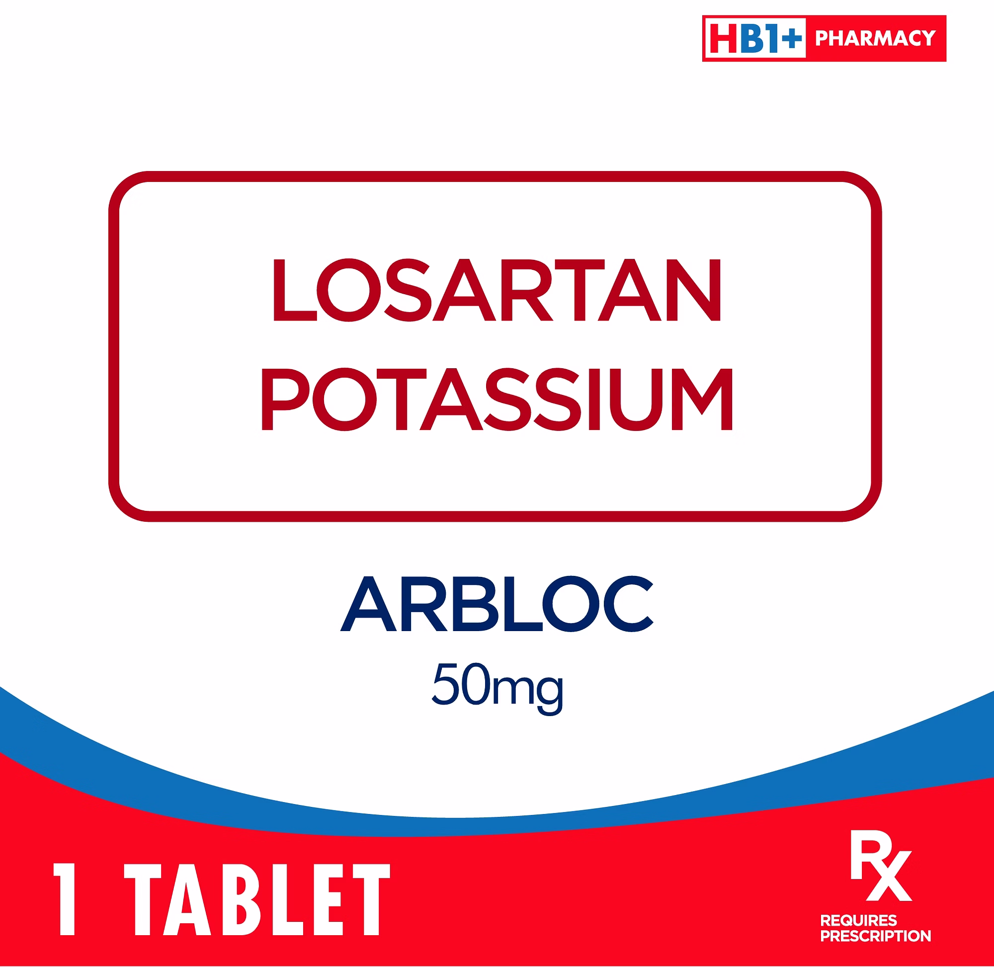 Arbloc 50mg Tablet - | NCCC Online Store