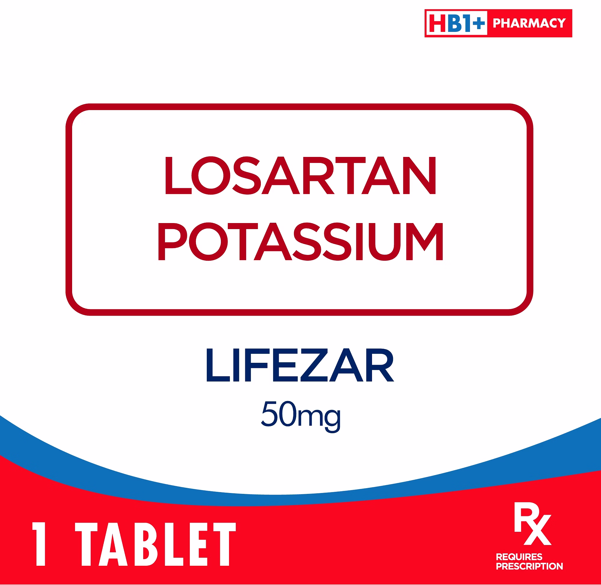 Lifezar 50mg Tablet - | NCCC Online Store
