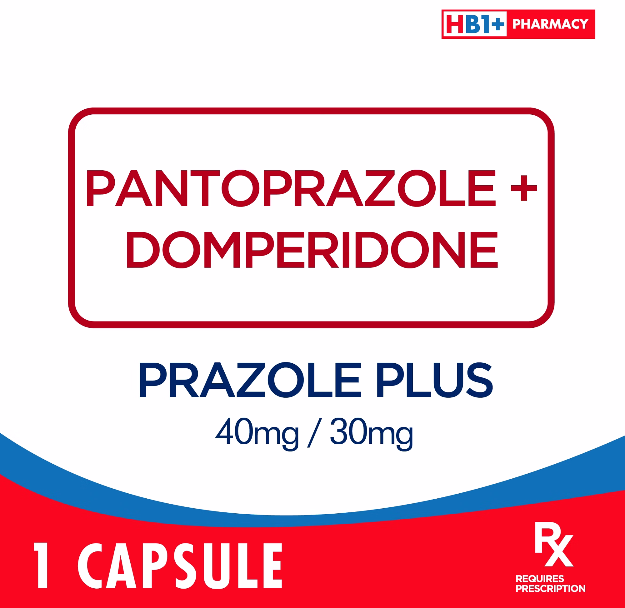 Prazole Plus 40mg / 30mg Capsule - | NCCC Online Store