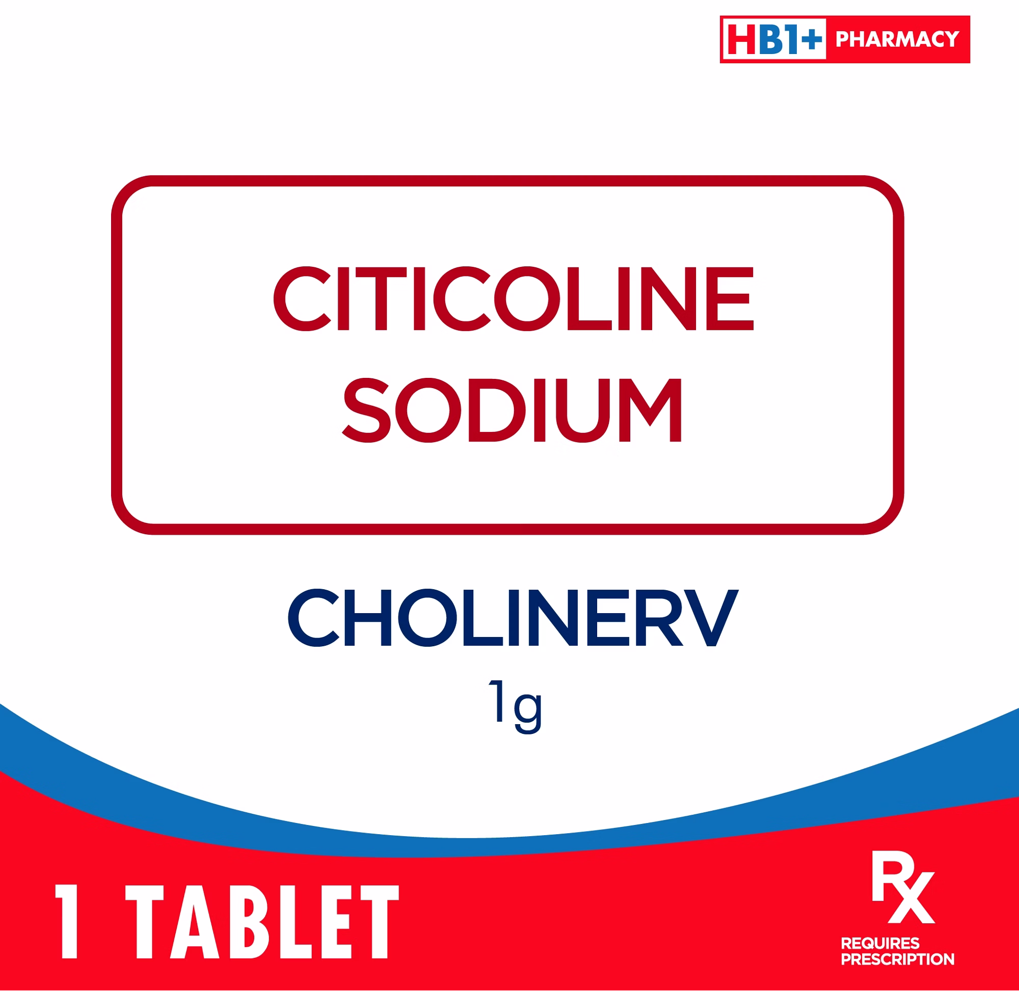 Cholinerv 1g Tablet - | NCCC Online Store