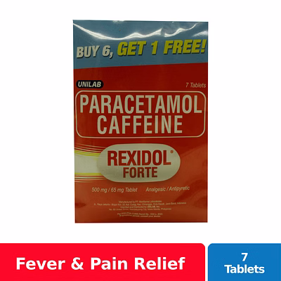 BUY 6+1REXIDOL FORTE TAB - | NCCC Online Store