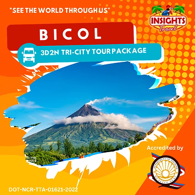 2026) 3D2N BICOL TRI-CITY TOUR PACKAGE - | INSIGHTS TRAVEL & TOURS