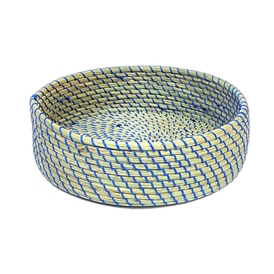 Handmade Sabai Grass Tray #0124 | Best Unique Handicraft Store In India