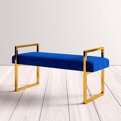Brenda Upholstered Bench - | Indian Business Portal